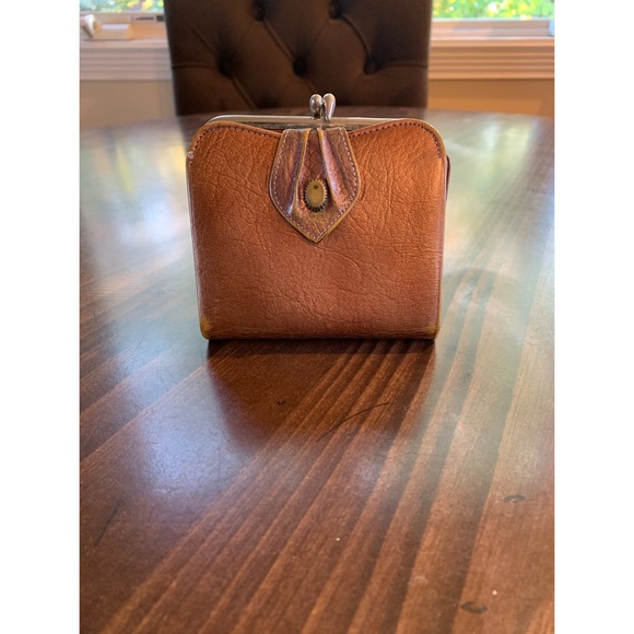 Bags | Hp Vintage Prince Gardner Brown Leather Wallet | Poshmark